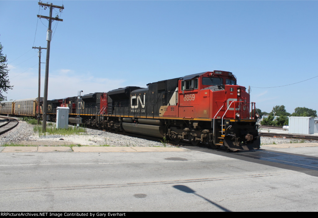 CN 8859, CN 8816, and CN 2261 - Canadian National